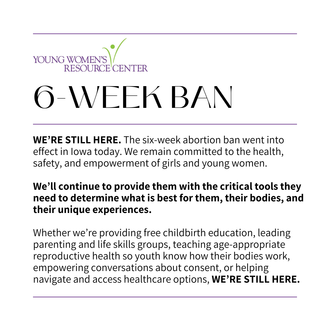 We're Still Here. A Response to the 6-Week Ban. - Young Women's ...